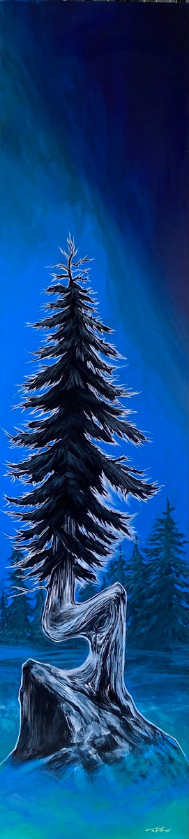 "Z-Tree says?" Original Painting – Mike Parillo Art