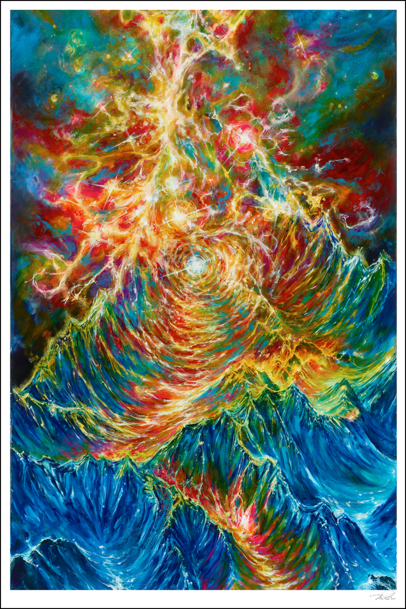 LIB ARCHIVE - ALPINE COSMOS - ART PRINT – Mike Parillo Art