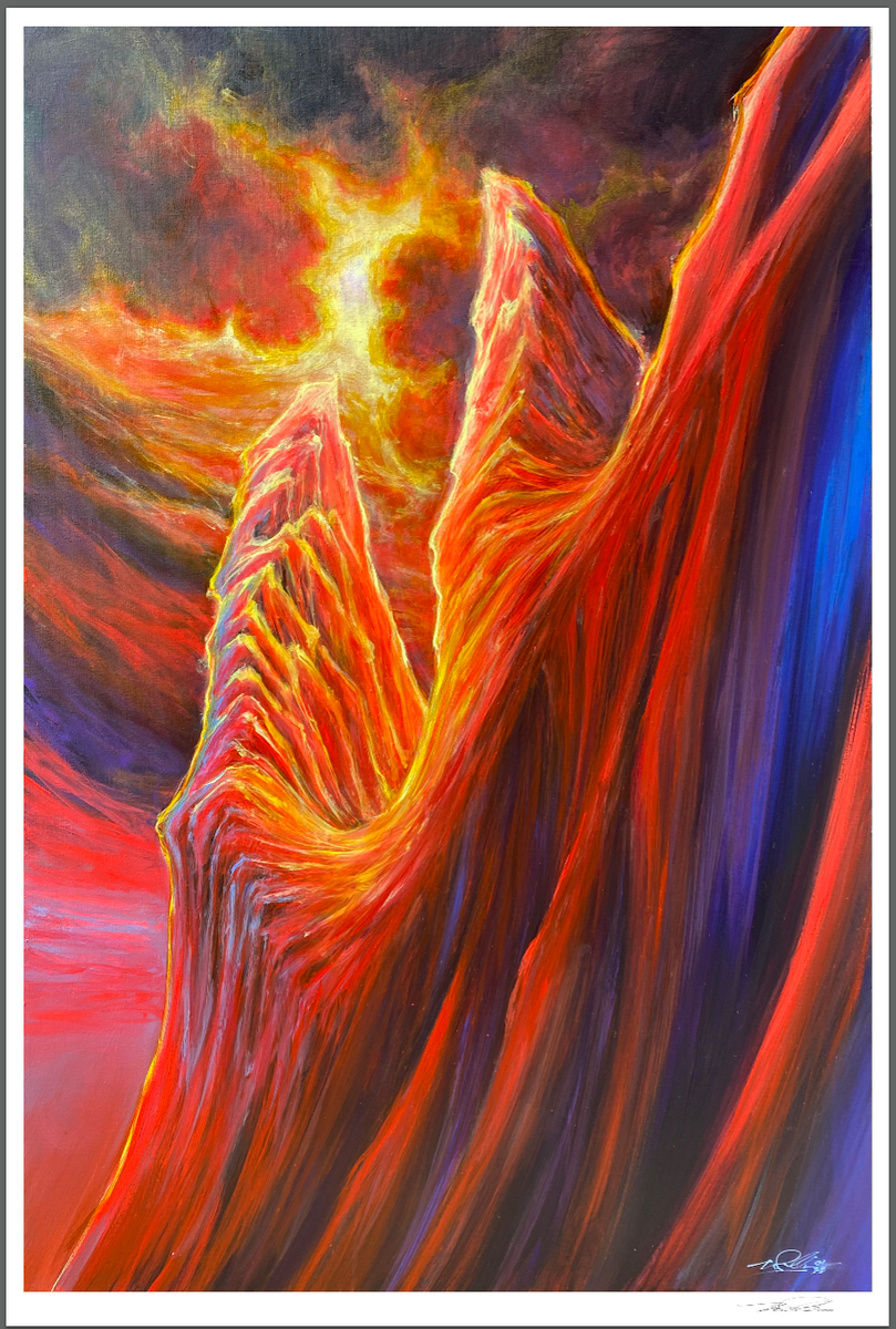 A peak in the Ko'olau-poko range, Oahu - Art Print – Mike Parillo Art